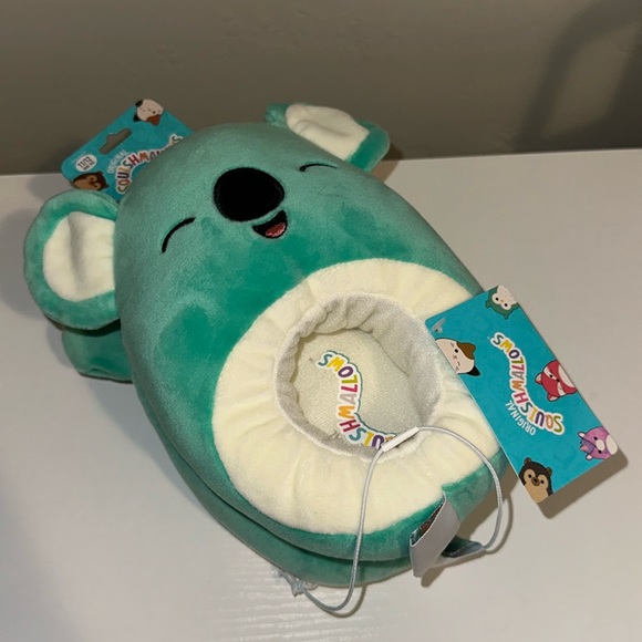 Squishmallows | Shoes | Squishmallows Blue Bear Slippers Kids 112 Nwt ...